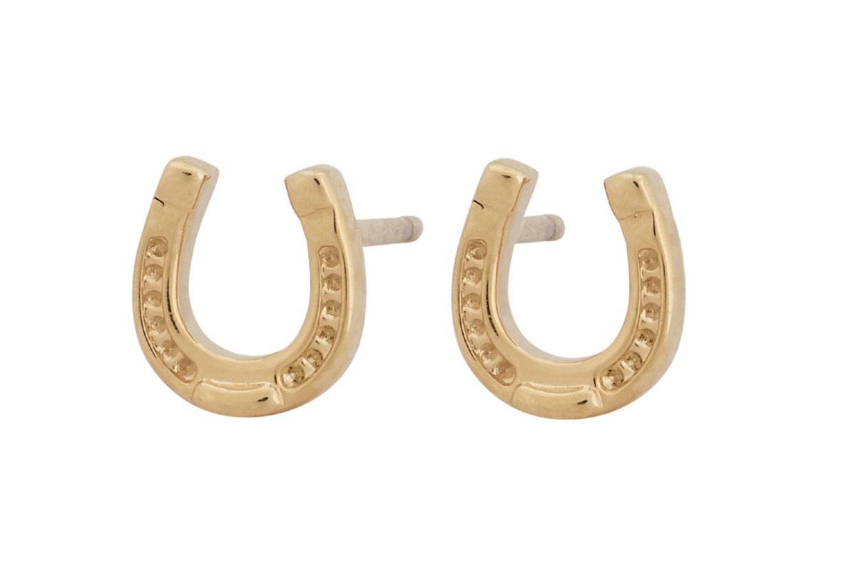 Edblad Triumph Studs Gold hevosenkenkä korvakorut 126006 - Keskisen ...