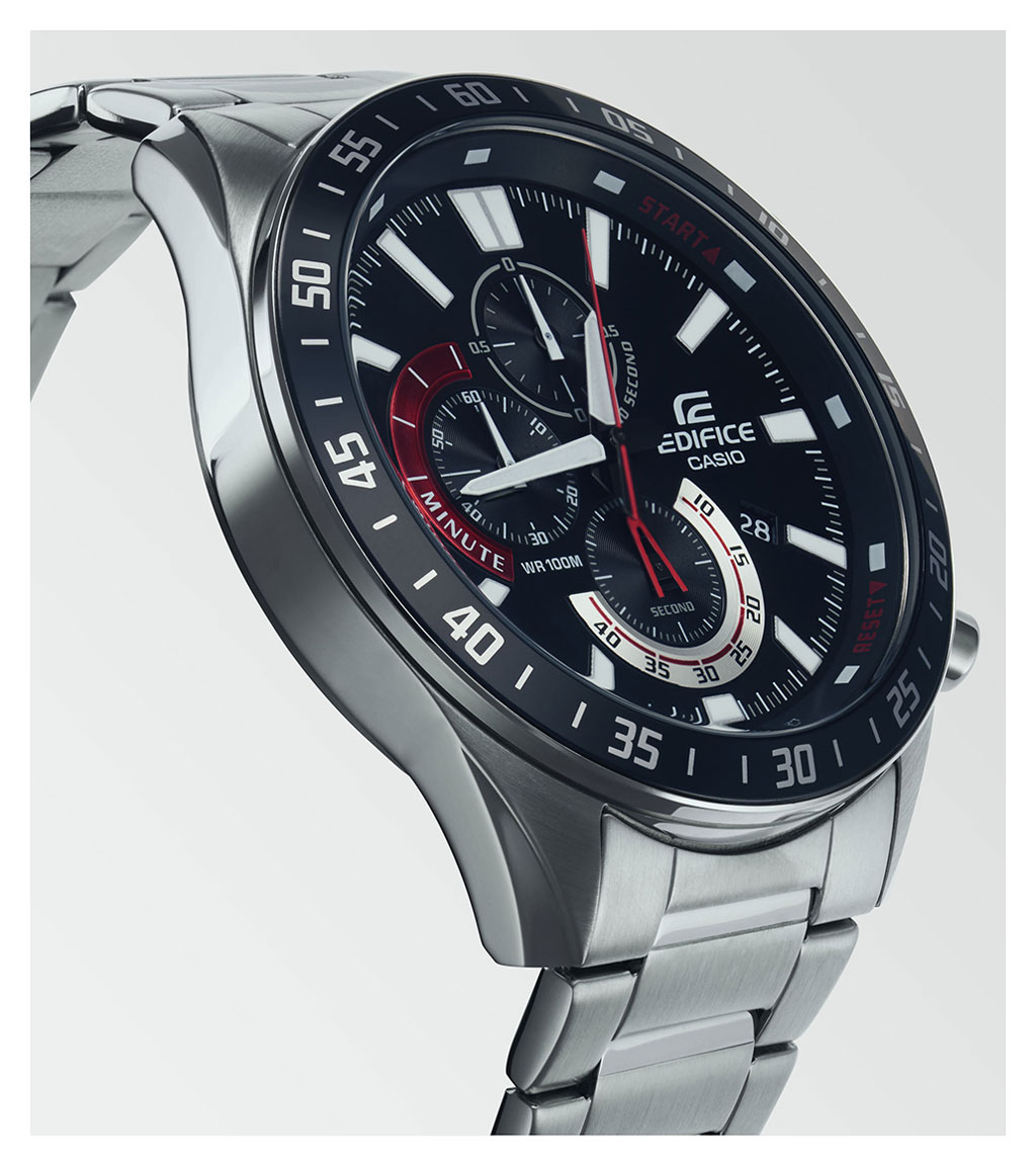 Casio Edifice Big Face Chrono EFV-620D-1A4VUEF - Keskisen Kello Oy