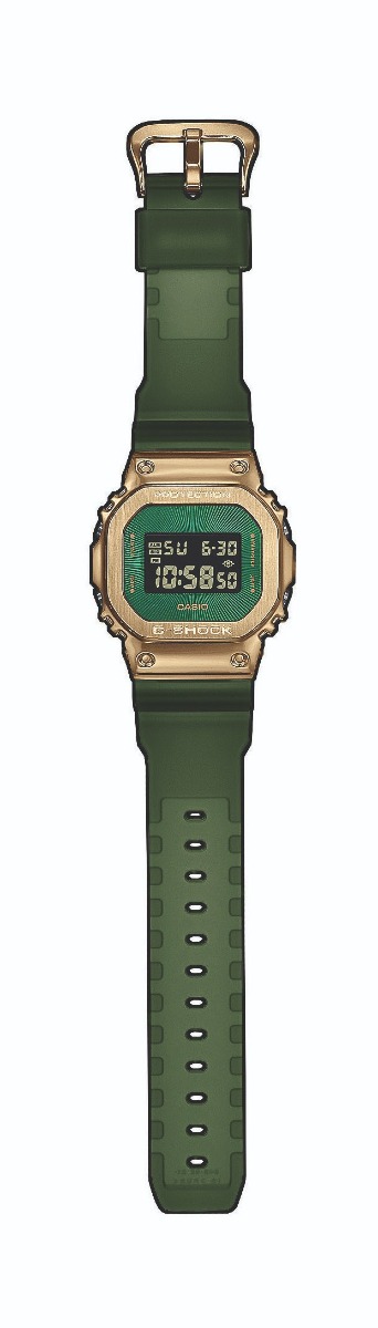 Casio G-Shock Emerald gold GM-5600CL-3ER - Keskisen Kello Oy