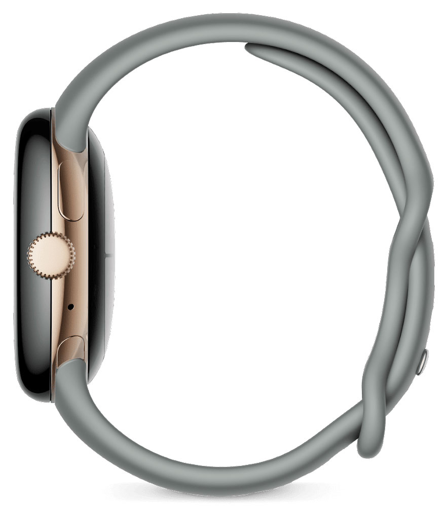 Google Pixel Watch WiFi Champagne Gold / Hazel älykello GA04123-DE ...