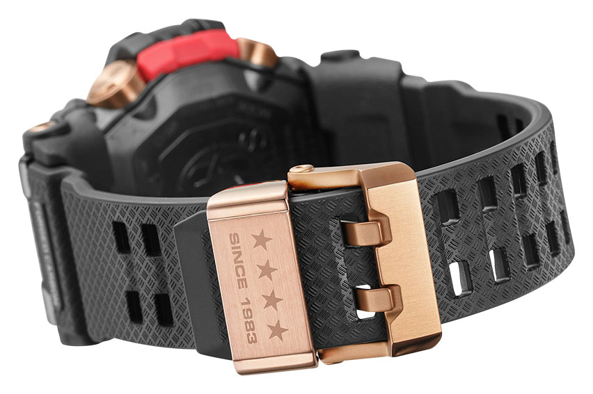 Casio G-Shock Master of G Mudmaster 40th Anniversary Flame Red Limited ...
