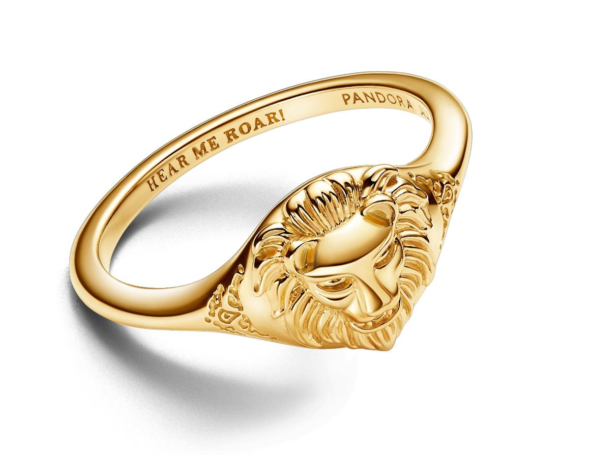 Pandora Game of Thrones Lannister lion 14k gold-plated sormus 163139C00 ...