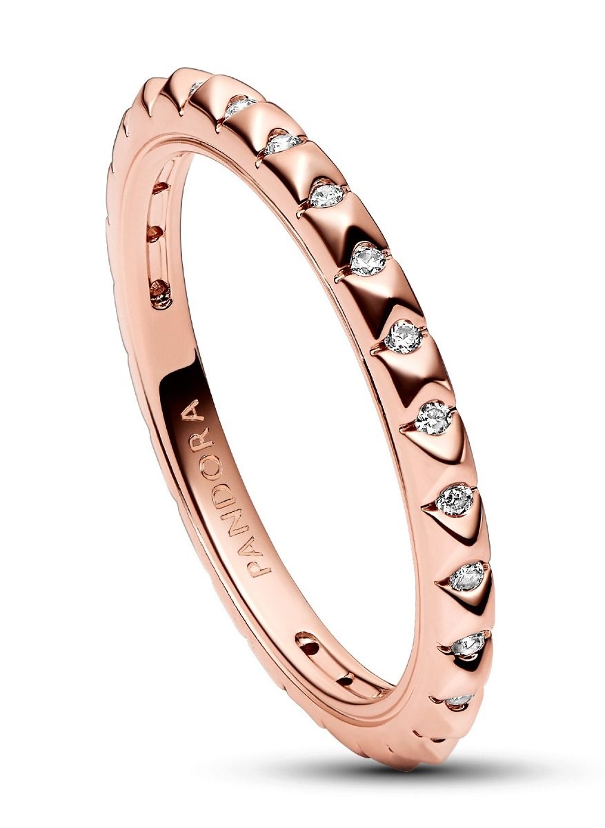 Pandora ME Pyramids 14k Rose gold-plated sormus 182800C01 - Keskisen ...