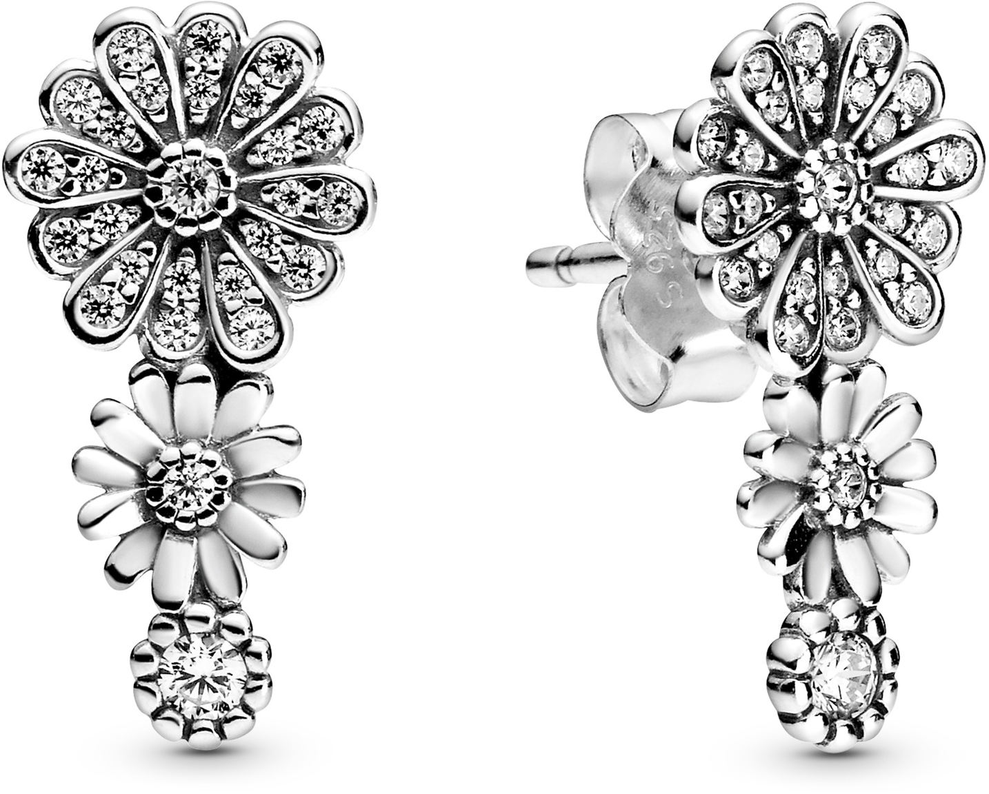 Pandora Daisy Flower Trio korvakorut 298876C01 - Keskisen Kello Oy