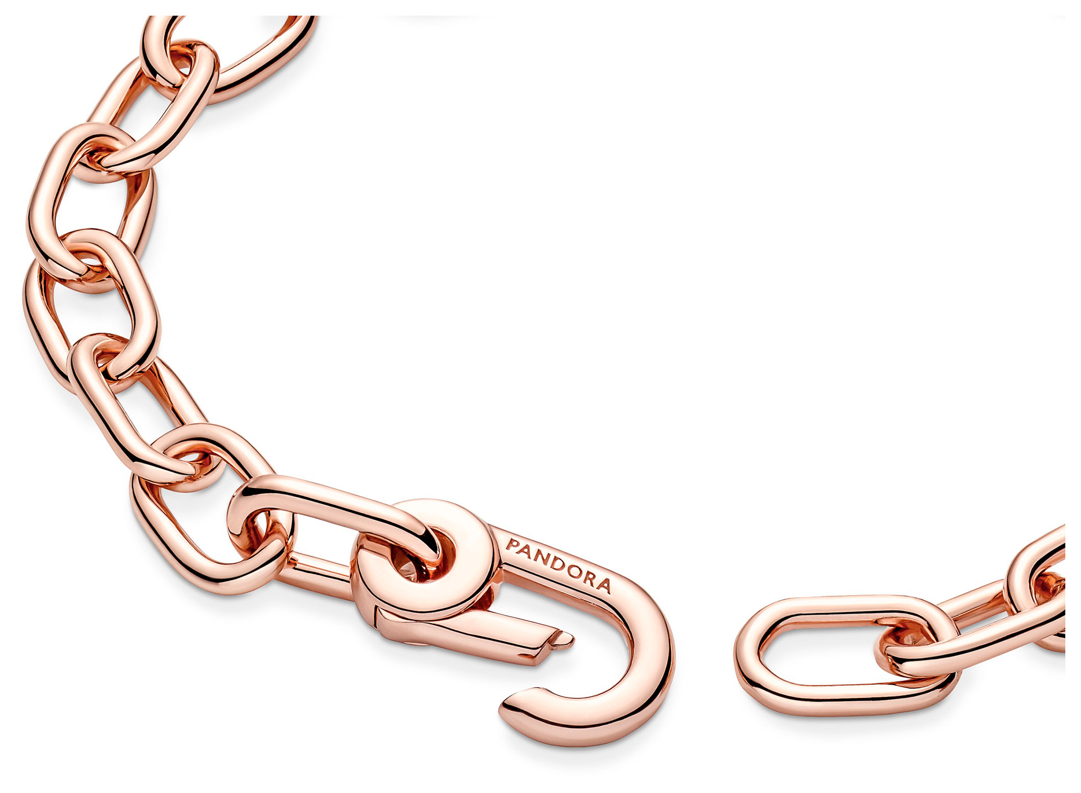 Pandora Me rannekoru Link Chain 14k Rose Gold-Plated 589662C00 ...