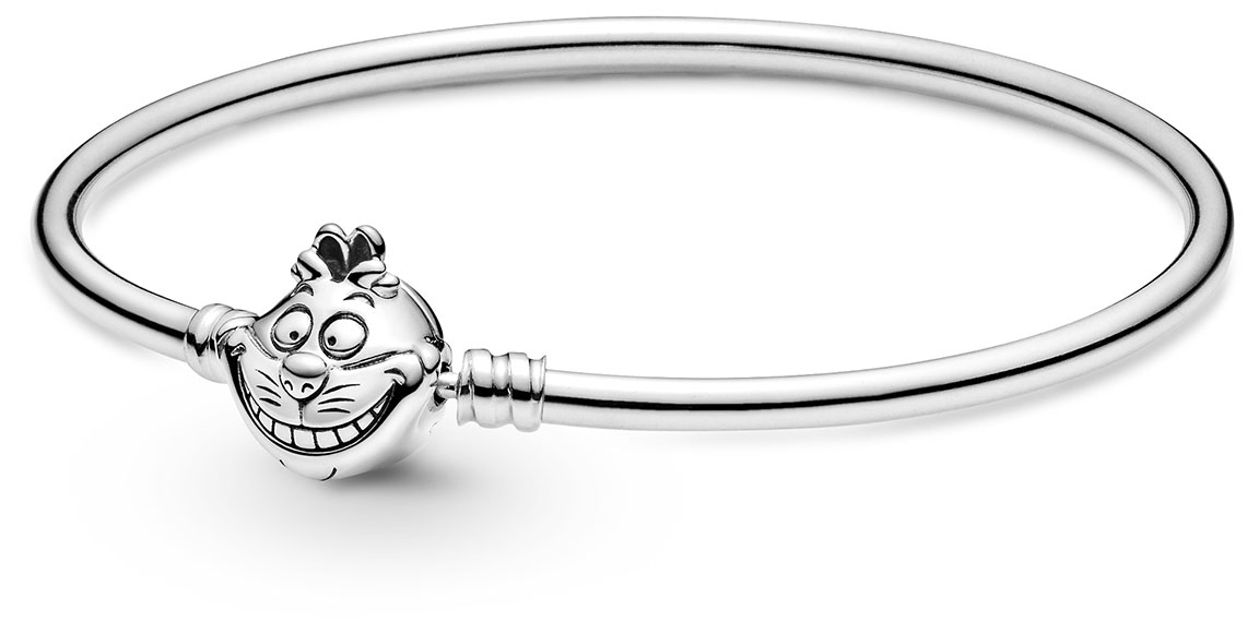 Pandora Moments rannekoru Disney Alice in Wonderland Cheshire Cat Clasp ...