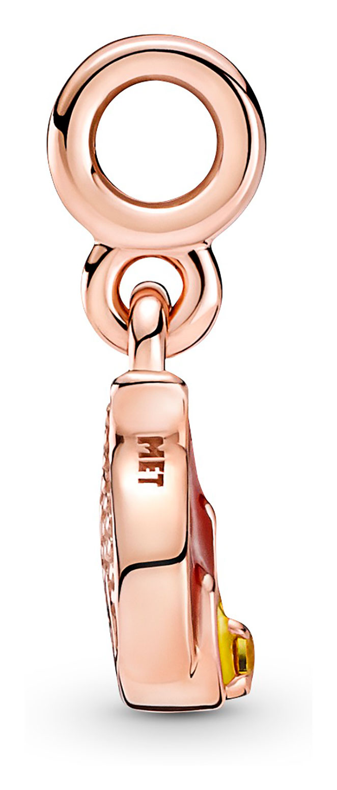 Pandora Me hela Burning Flame Mini Dangle 14k Rose Gold-Plated ...
