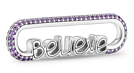 Pandora ME Styling Believe Word Link 790767C01 - Keskisen Kello Oy