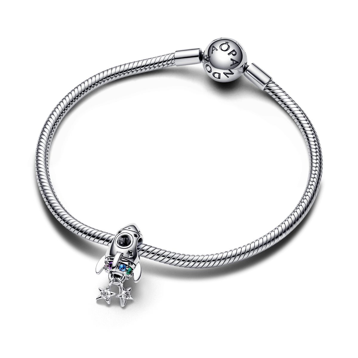Pandora Moments Space Love Rocket Sterling silver hela 792831C01 ...