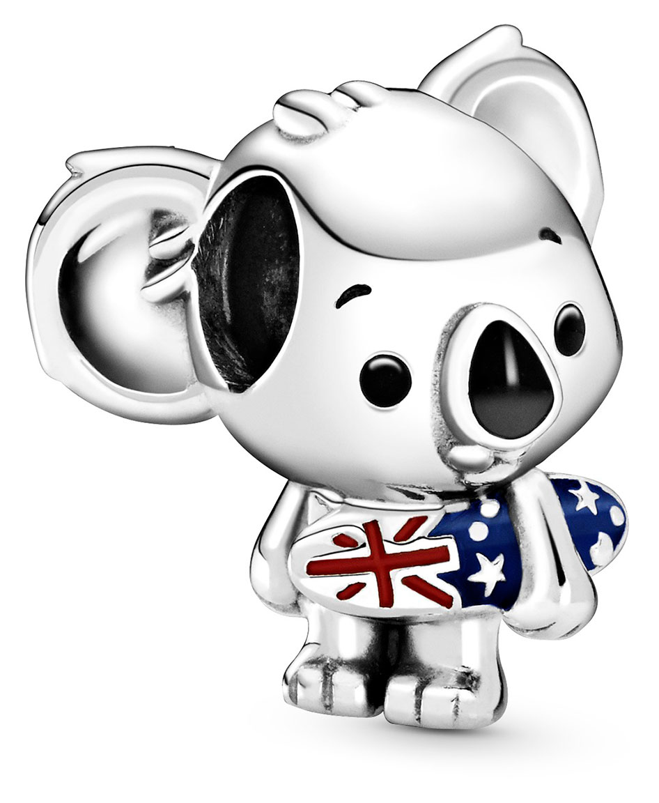 Pandora Places Surfing Koala hela 799031C01 - Keskisen Kello Oy