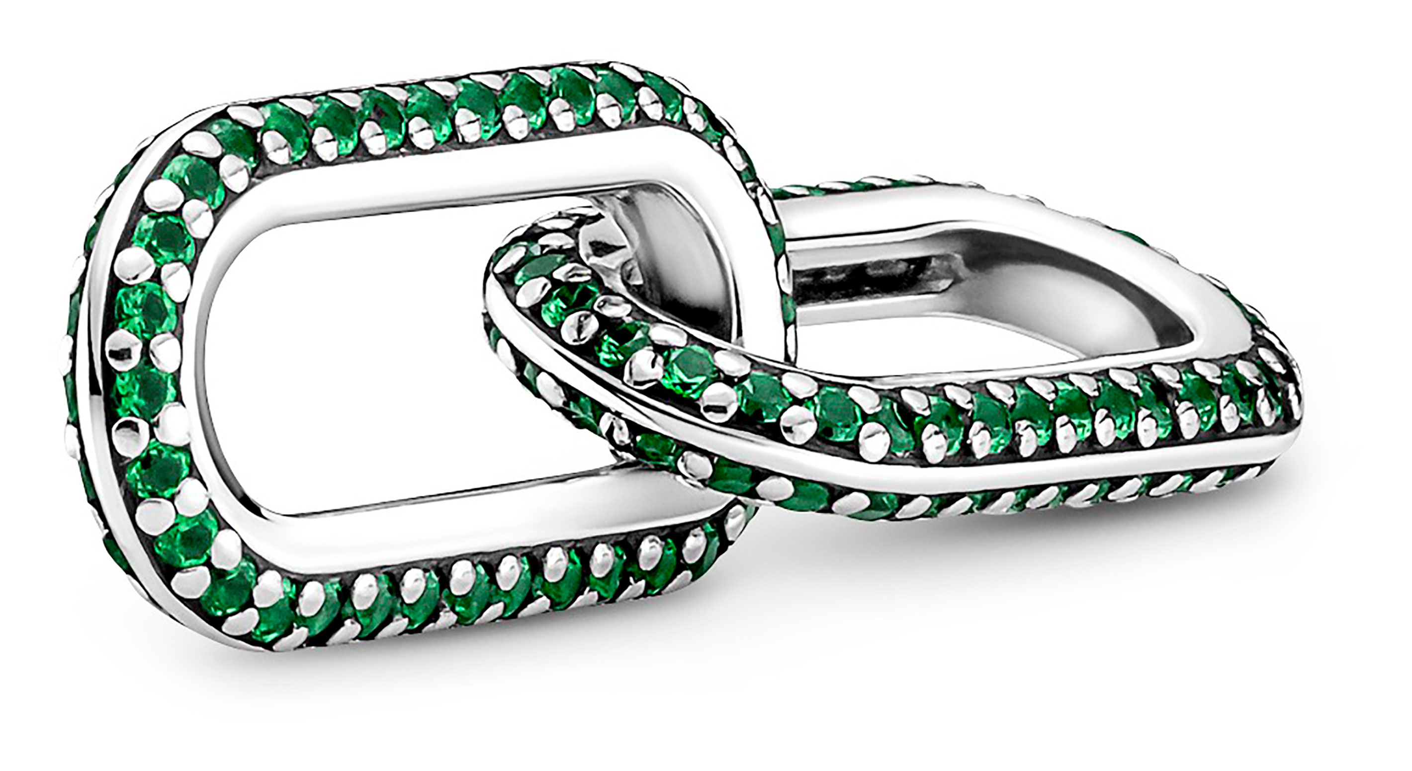 Pandora Me hela Styling Pavé Double Link Sterling Silver 799660C01 ...