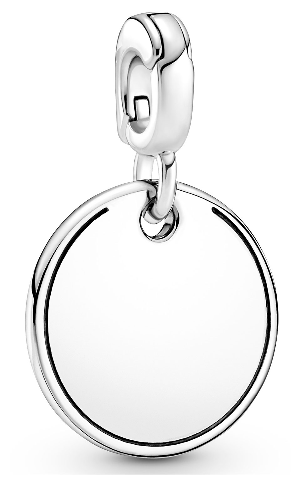Pandora Me hela Engravable Medallion Sterling Silver 799696C00 ...