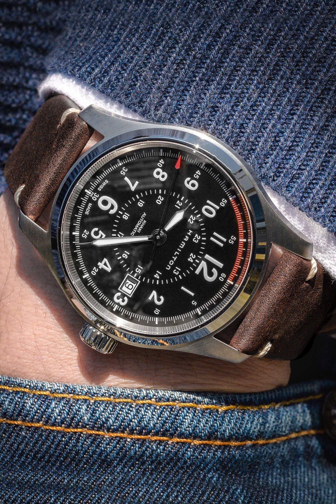 Hirsch Ranger ruskea ranneke 0540 20 10 - Keskisen Kello Oy