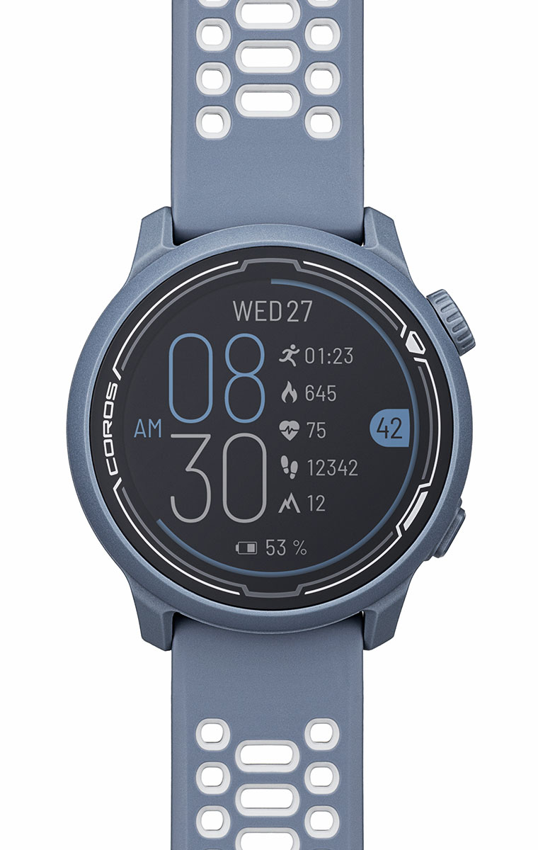 Coros WATCH Pace 2 Silicone Blue Steel WPACE2-BLS - Keskisen Kello Oy