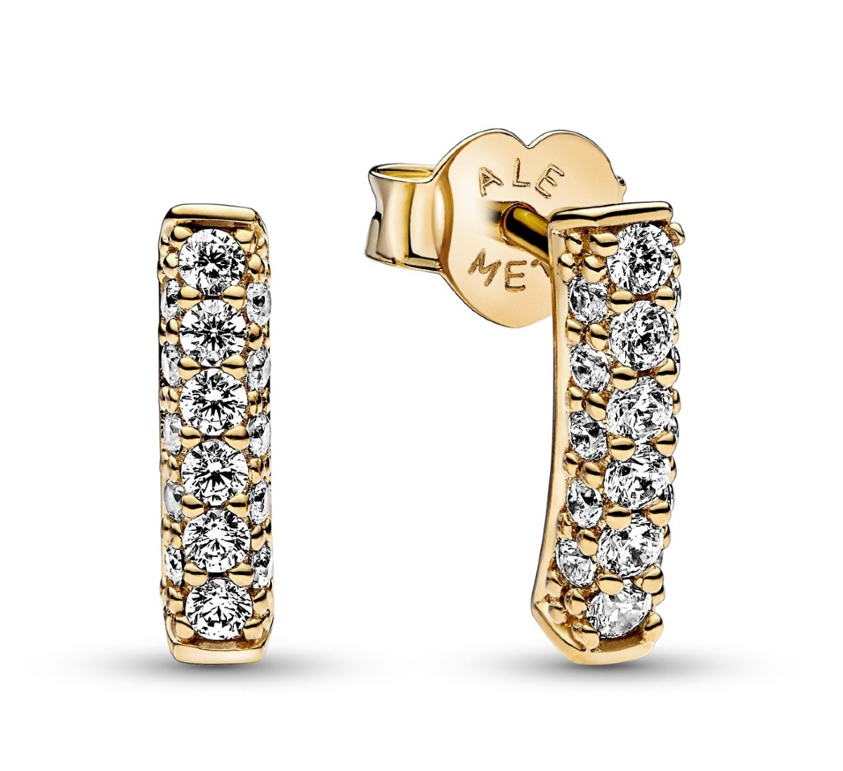 Pandora Timeless Pave Single-row Bar korvakorut 262626C01 - Keskisen ...