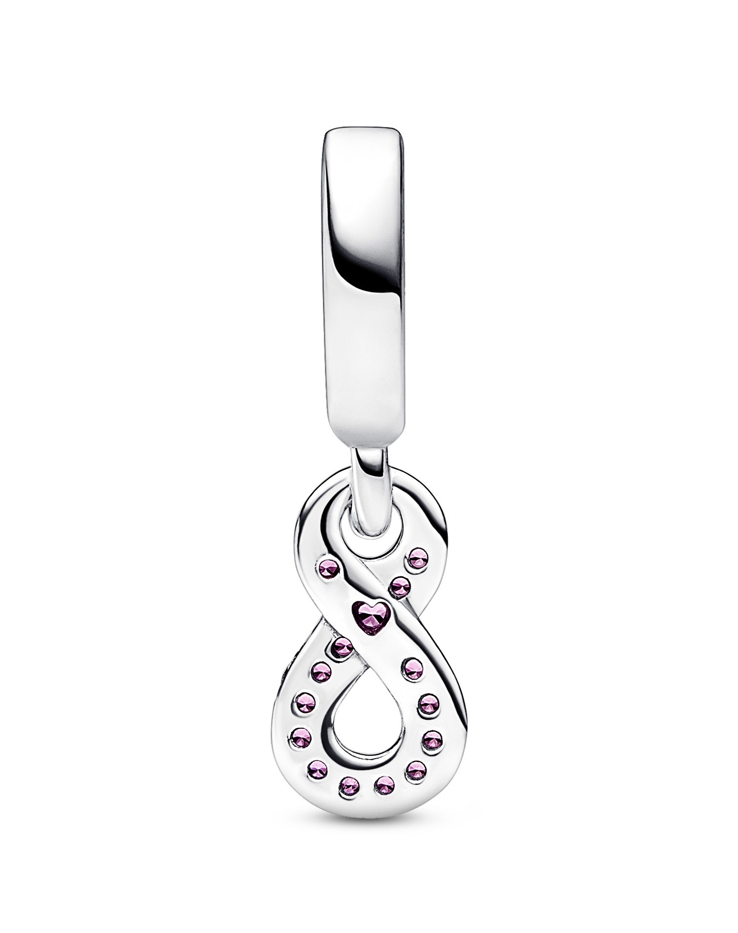 Pandora Moments Charm dangle Sparkling Infinity hela 792766C01 ...