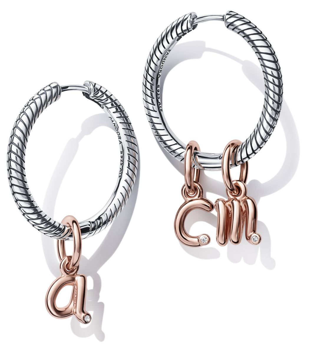 Pandora Moments Charm Hoop korvakorut 299532C00 - Keskisen Kello Oy