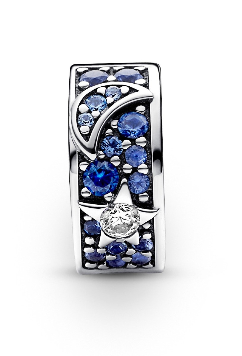 Pandora Celestial Sun, Star & Moon Clip Charm lukkopala 792681C01 ...