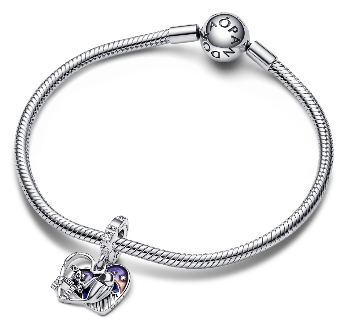 Pandora Disney x Pandora Pixar Wall-E & Eve Glow-in-the-dark hela ...
