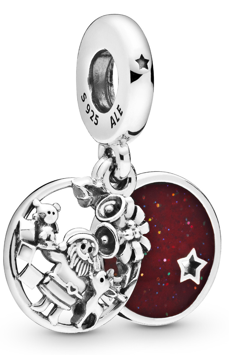 Pandora Santa's workshop Santa Love, Peace, Joy hela 798468C01 ...