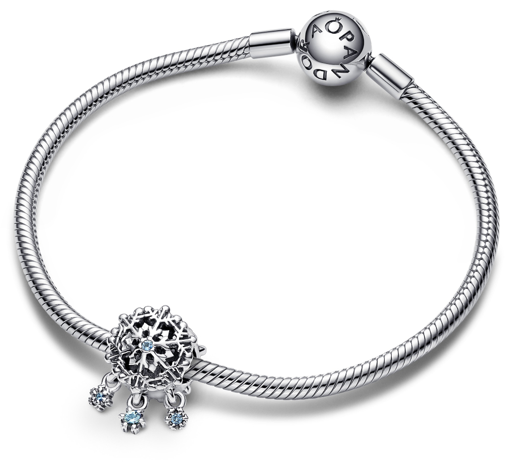 Pandora Moments Icy Snowflake Drop hela 792367C01 - Keskisen Kello Oy