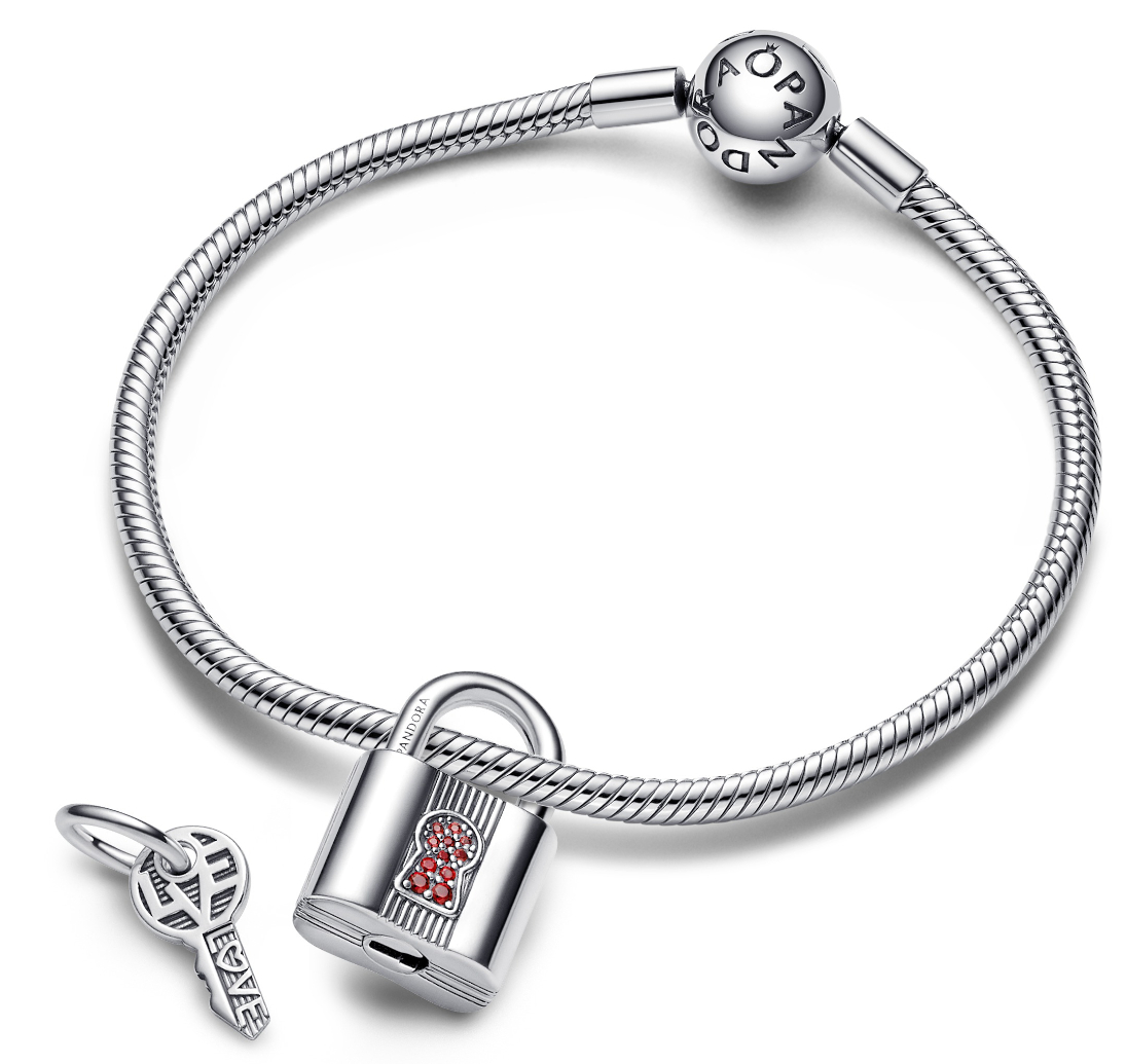 Pandora Moments Padlock and Key hela 790088C02 - Keskisen Kello Oy