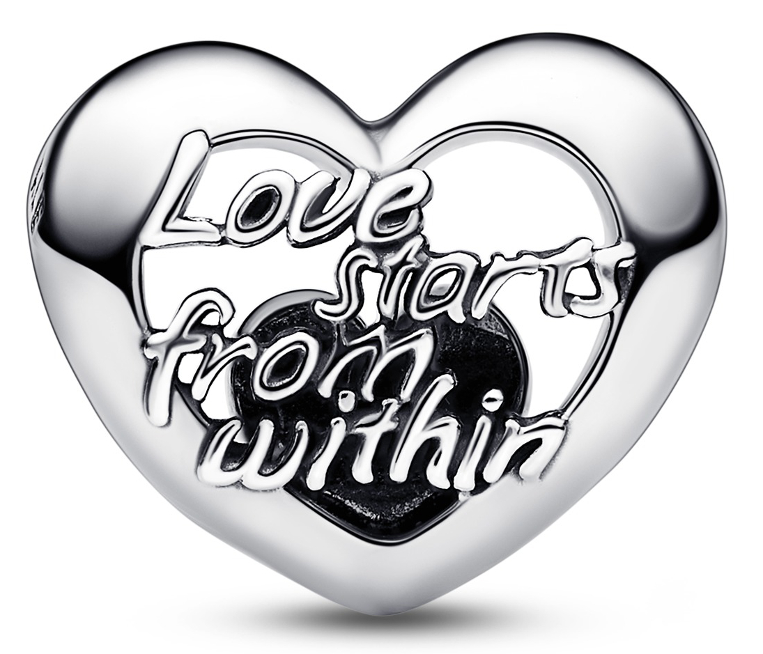 Pandora Moments Openwork Heart & Script hela 792512C00 - Keskisen Kello Oy