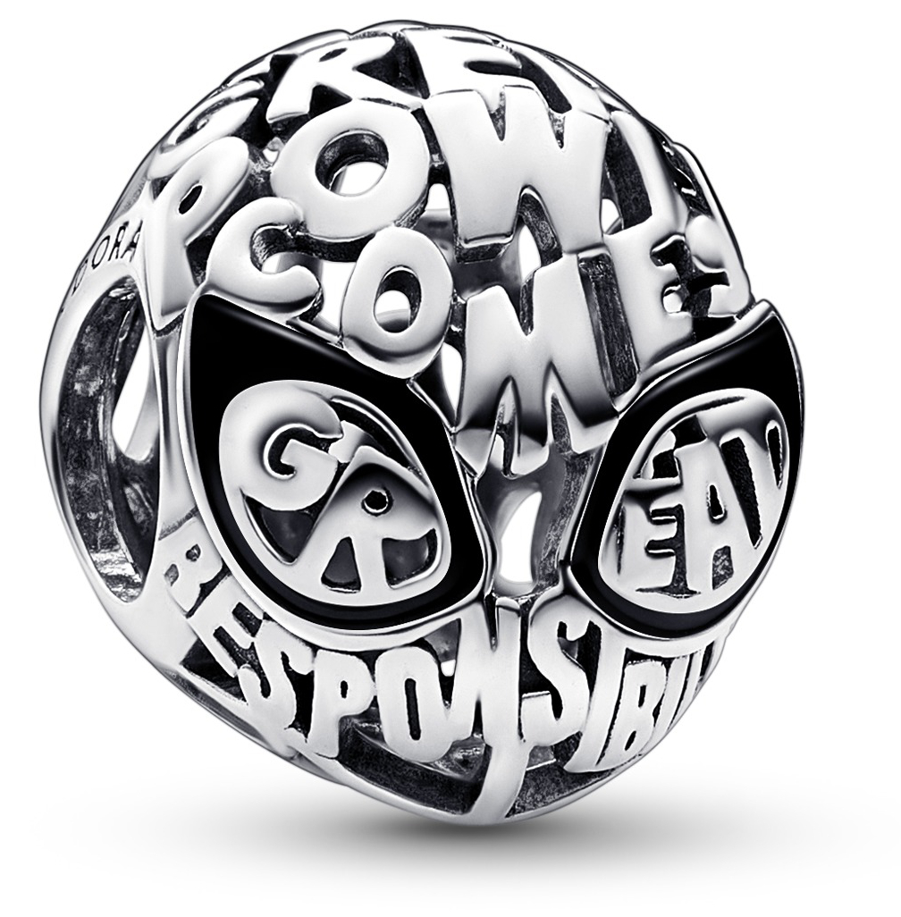 Pandora Marvel x Pandora Spider-Man Mask rannekoru 592324C01 - Keskisen ...