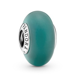 Pandora Matte Green Murano Glass hela 799555C00 - Keskisen Kello Oy