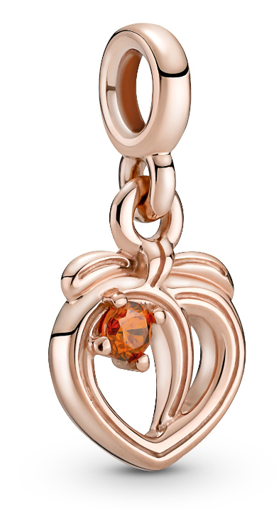 Pandora ME Cheeky Peach 14k rose gold-plated hela 781212C01 - Keskisen ...