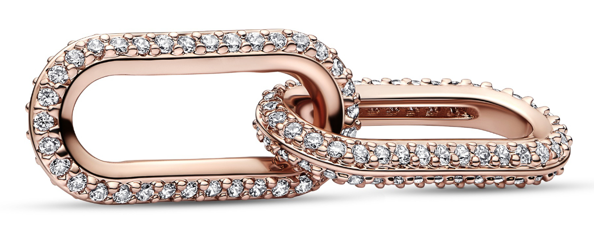 Pandora ME Styling Pave Double Link hela 789660C01 - Keskisen Kello Oy