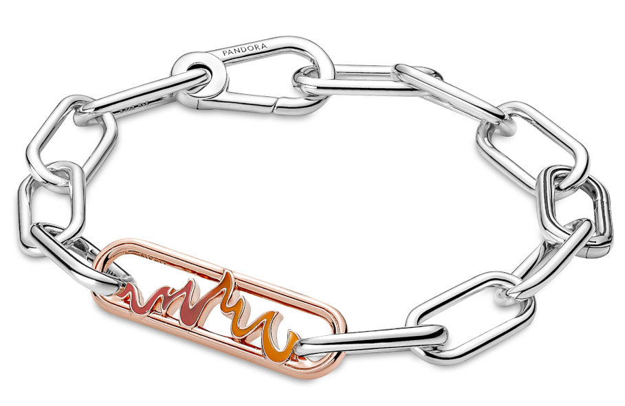 Pandora ME Styling Lit Flame 14k rose gold-plated hela 781472C01 ...