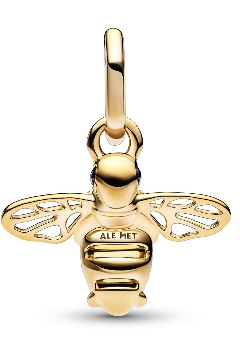 Pandora Moments Sparkling Bee Dangle Charm hela 762672C01 - Keskisen ...