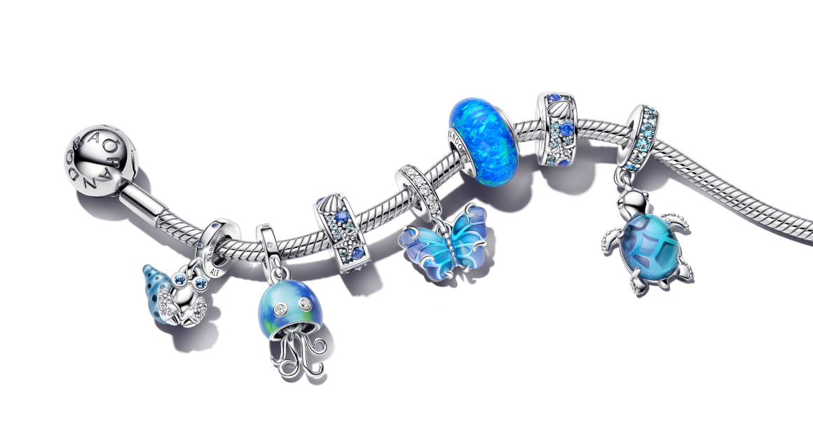Pandora Moments Colour-changing Jellyfish Dangle hela 792704C01 ...