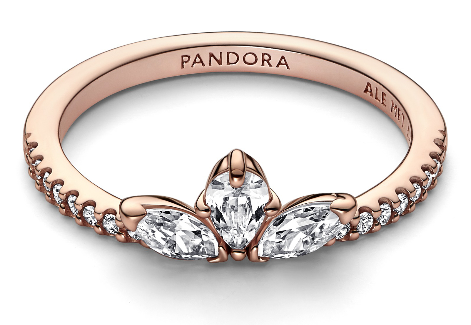 Pandora Timeless Stackable Sparkling Herbarium Cluster sormus 182392C01 ...