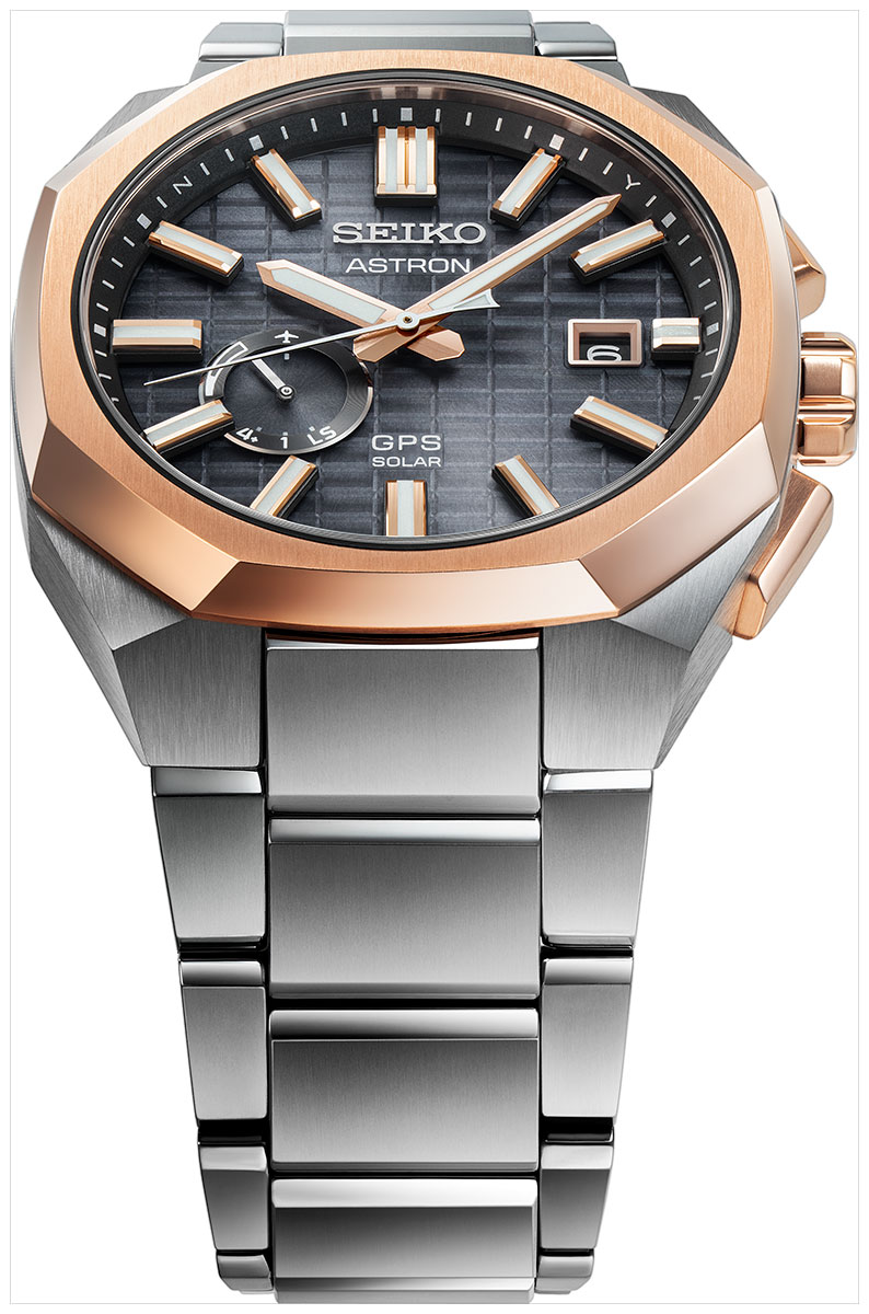 Seiko Astron GPS Solar Rose Gold Crystal Box SSJ014J1 - Keskisen Kello Oy