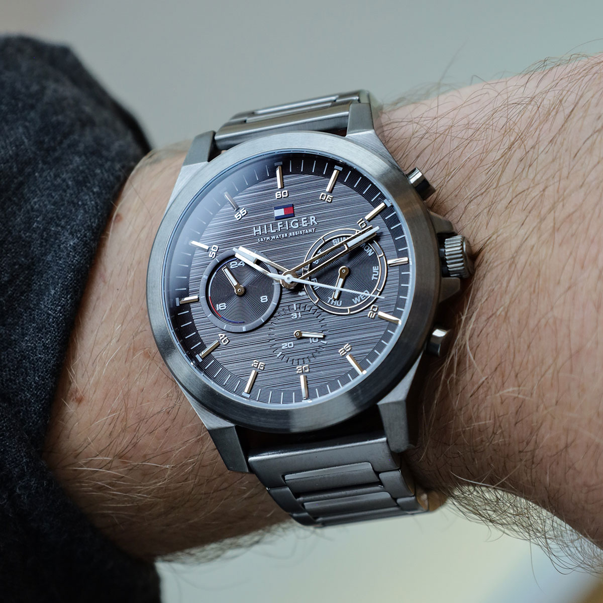 Tommy Hilfiger Lance Grey Stainless Steel 1710519 - Keskisen Kello Oy